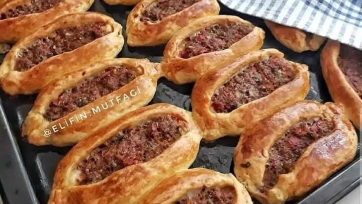 KIYMALI MİNİ PİDE – Nefis Sunumlar